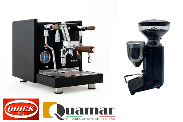 Quick Mill & Quamar Coffee Machines & Grinders | Espresso Connect